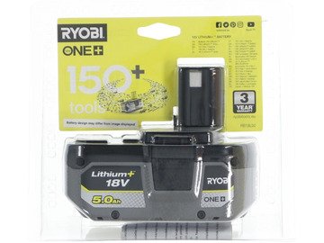 Ryobi RB18L50 18 Volt batteri - 5 Ah